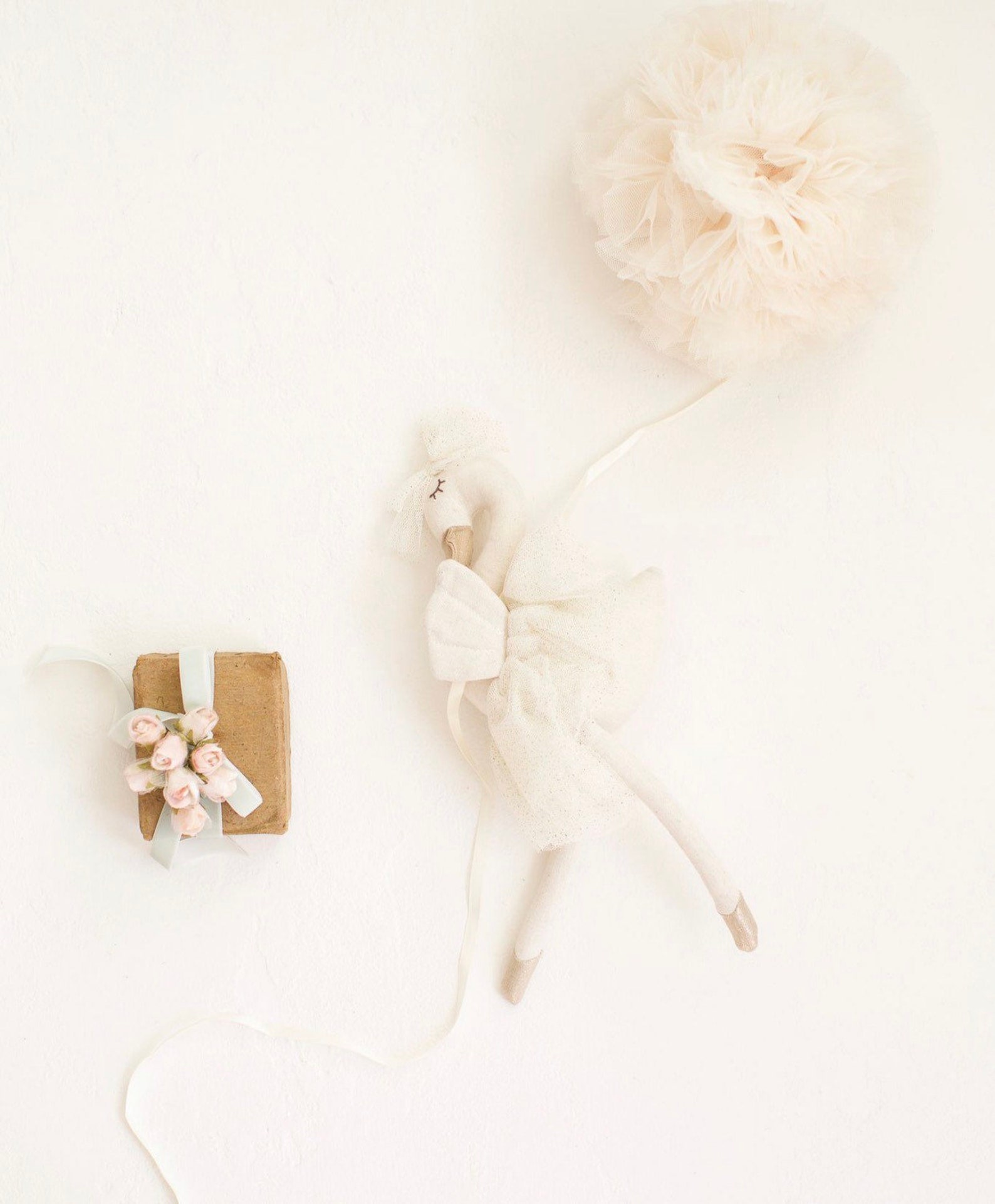 Swan Toy . Handmade Swan Doll . Newborn Toy . Christening Swan | Etsy