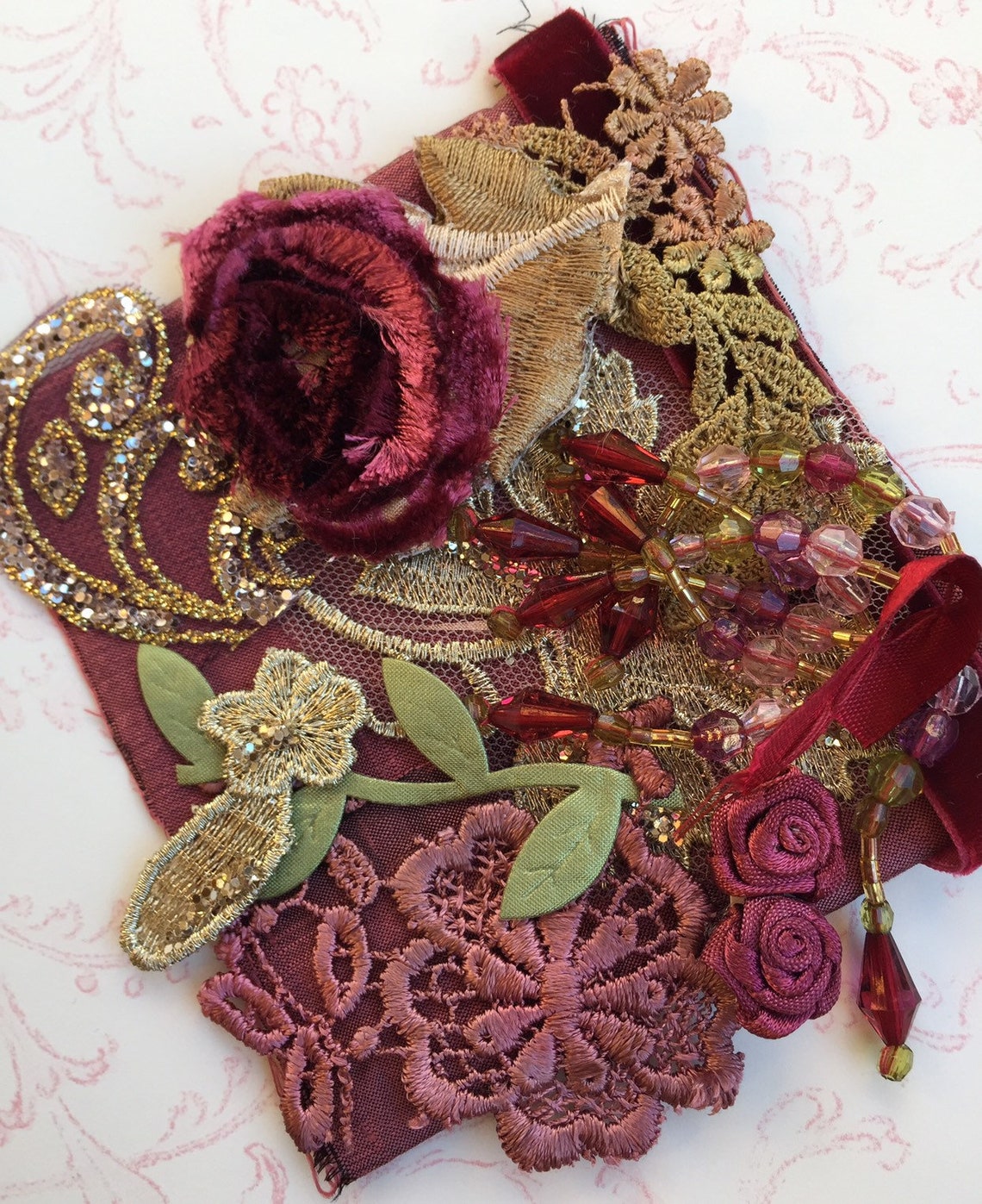 Embellishment Pack . Laces and Trim Collection . Scrapbooking - Etsy