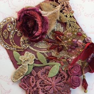 Embellishment Pack . Laces and Trim Collection . Scrapbooking . Craft ...