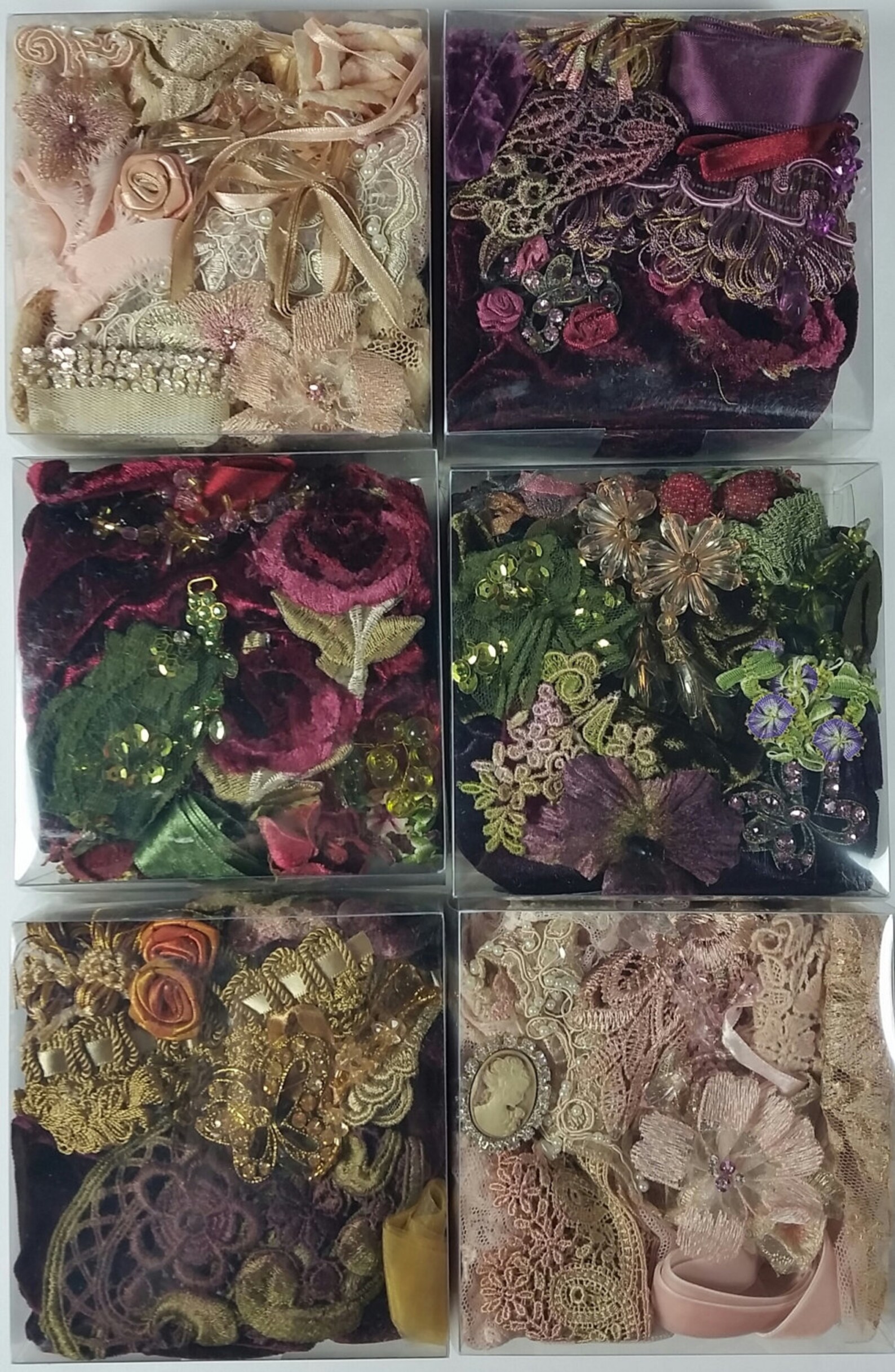 Vintage Lace & Trims Embellishment Pack: Junk Journal Supplies - Etsy