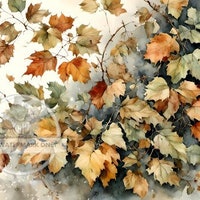 A3 Watercolor Pumpkin Stacked Paper DC5022 - Etsy
