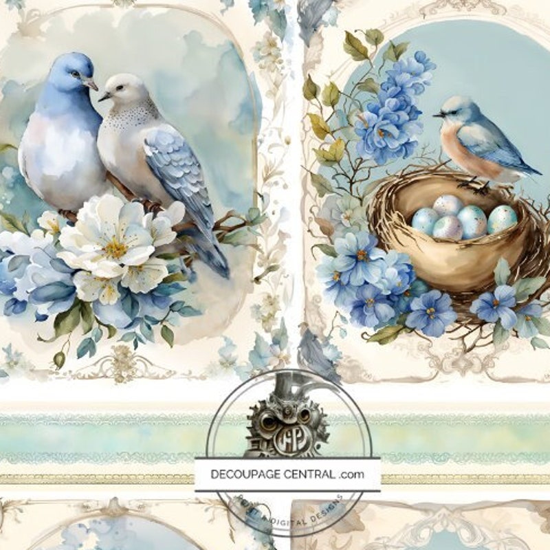 Decoupage Queen Easter - Etsy