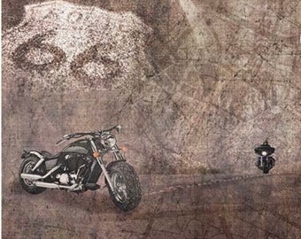 Motorcycle Decoupage Paper - Etsy