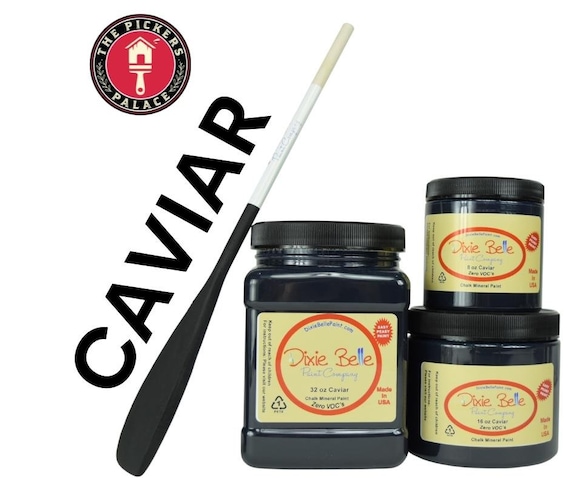 CAVIAR Black Dixie Belle Chalk Paint - Etsy
