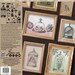IOD Pastiche Stamp Set, 2 Sheet of Stamps, 12 X 12 FREE SHIPPING - Etsy