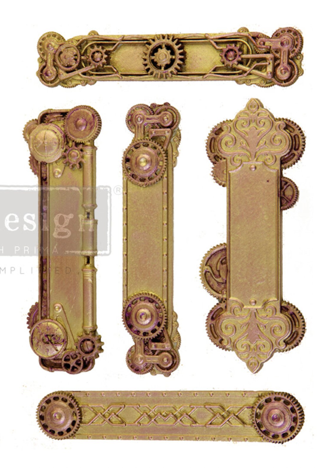 Steampunk Plates Mold - Etsy