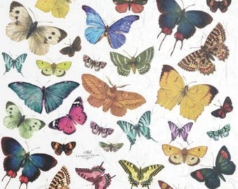 Decoupage Butterfly - Etsy