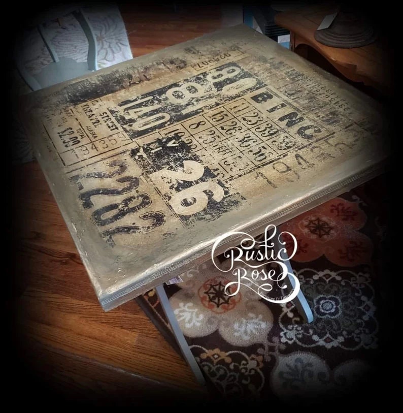 Grunge Numbers Decoupage Paper Roycycled - Etsy