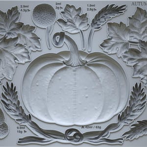 IOD Autumn Cottage Limited Edition Mould 6"x10" - Etsy