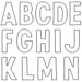 IOD RETRO Alphabet Stamp Set, , 12 X 12 - Etsy