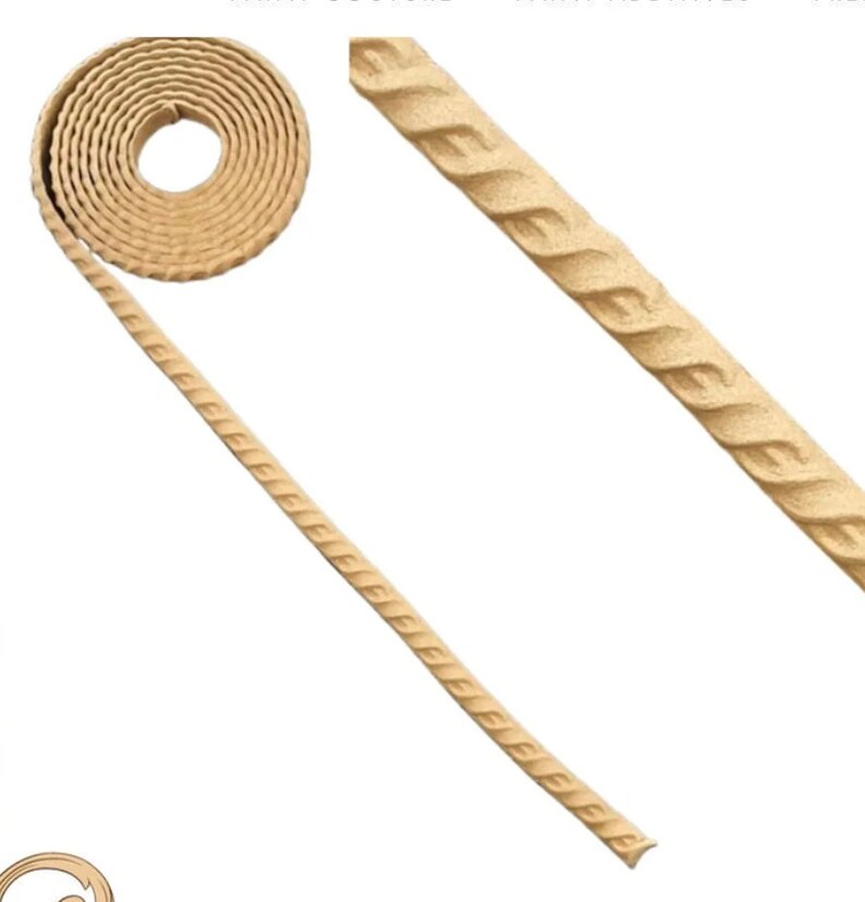 Heat Bendable .40 Moulding Trim Wood You Bend FREE - Etsy