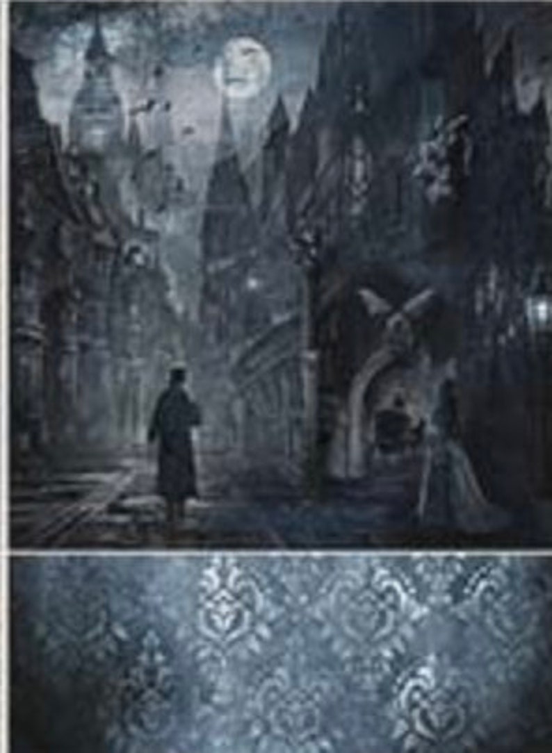 A3 Best of Goth Stories Mini Square Collection Decoupage Paper - Etsy