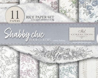 Shabby Chic Rice Paper - Etsy