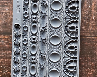 IOD Conservatory Label Silicone Mold 6"x10" for Clay , Resin, Crafts ...