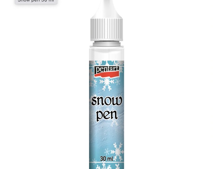 Pentart Snow Pen 30ml - Etsy