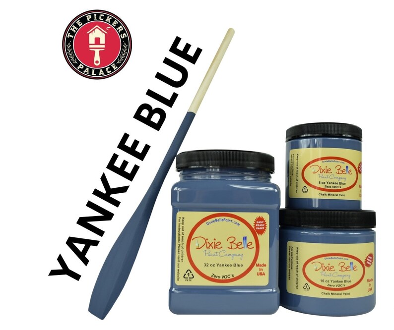 YANKEE BLUE Dixie Belle Paint - Etsy UK