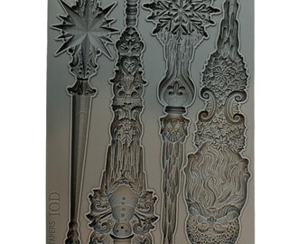 IOD Conservatory Label Silicone Mold 6"x10" for Clay , Resin, Crafts ...