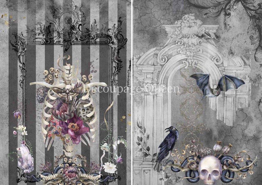A4 Forest Lore Decoupage Paper by Decoupage Queen. - Etsy
