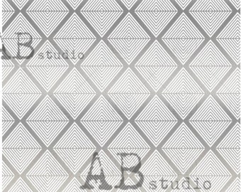 A4 Art Deco Metallic Gold Art Deco , Foil on Rice Paper AB Studios Rice ...