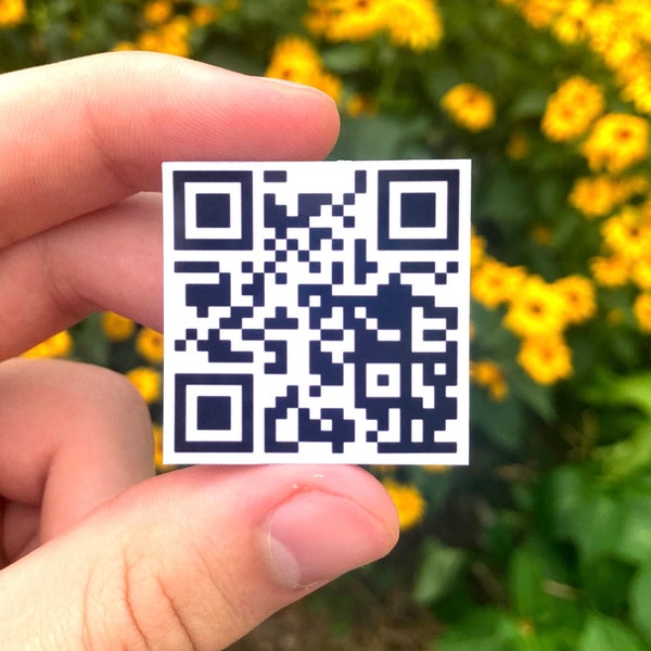 Rick Roll Qr Code - Etsy