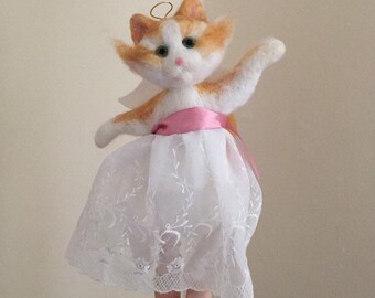 Cat Angel Tree Topper - Etsy