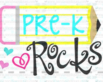 Pre k rocks | Etsy