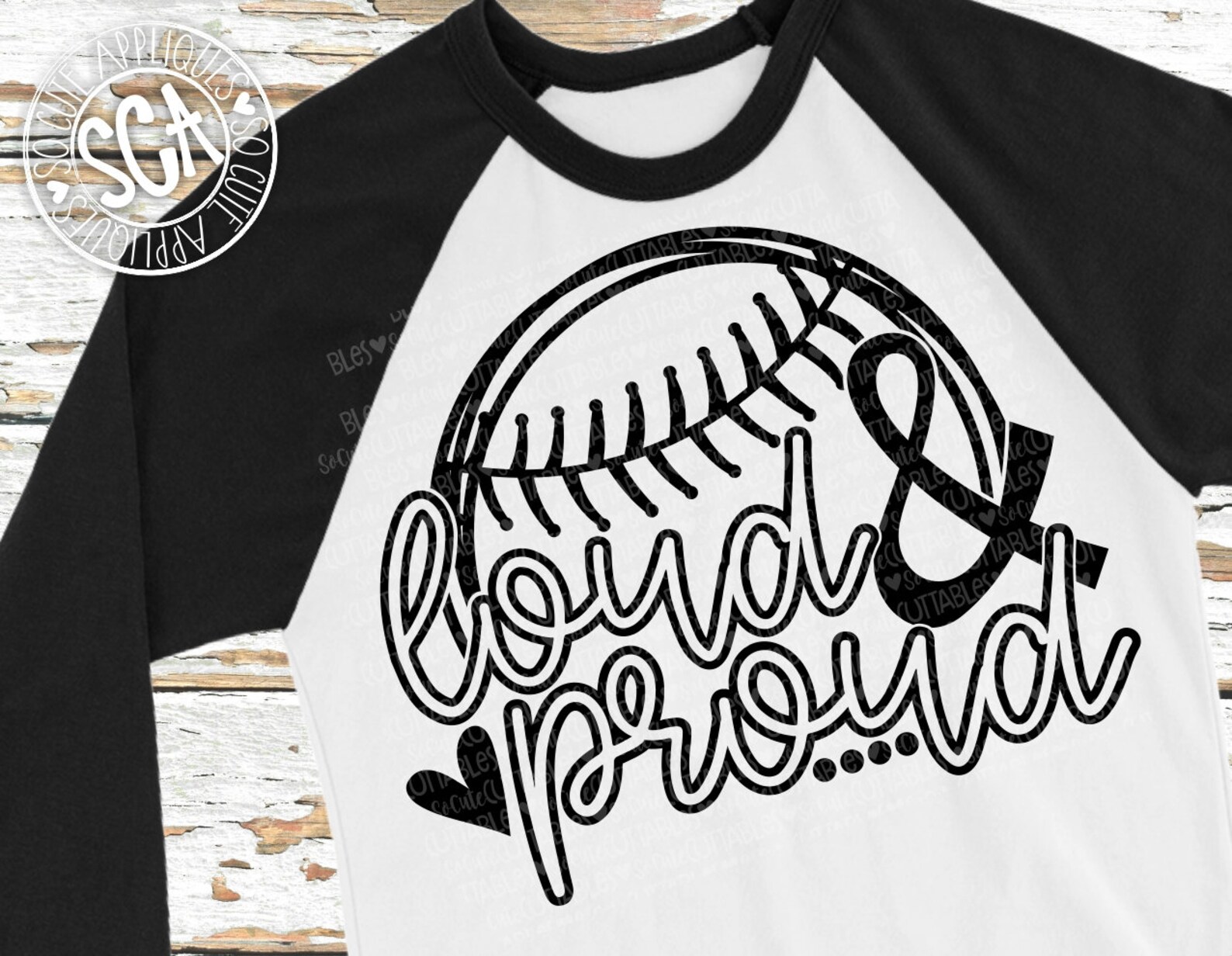 Softball Mom Svg Loud And Proud Svg Ball Mom Svg Design Etsy