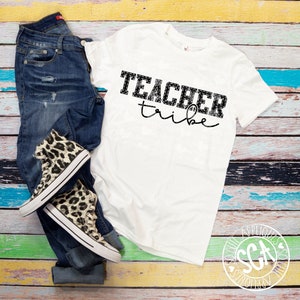 Back to School, Teacher Tribe SVG, School Cut File, School Shirt, Svg ...