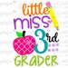 Back to School School SVG Bundle Little Miss 1st Grader - Etsy