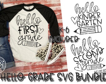 Back to School, 3rd Grade Svg, Pencil SVG, School Cut File, Third Grade ...