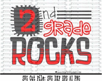 2nd grade rocks | Etsy