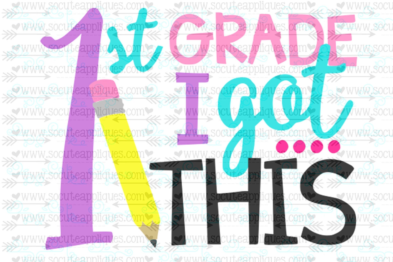 Back to School School SVG Bundle 1st Grade I Got This Svg K | Etsy