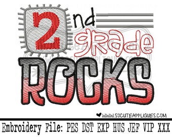 2nd grade rocks | Etsy