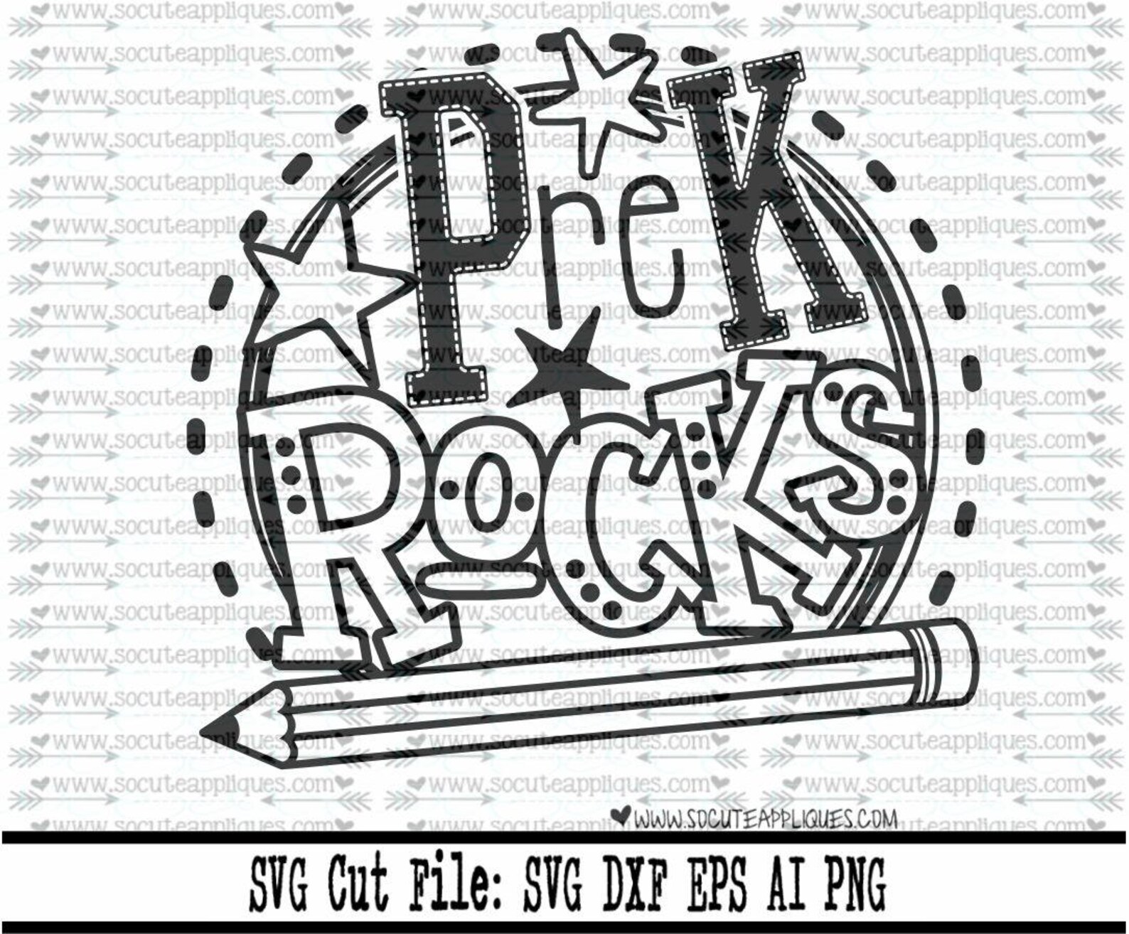 Back to School SVG Pre K Rocks Svg 1st Day of School Svg - Etsy