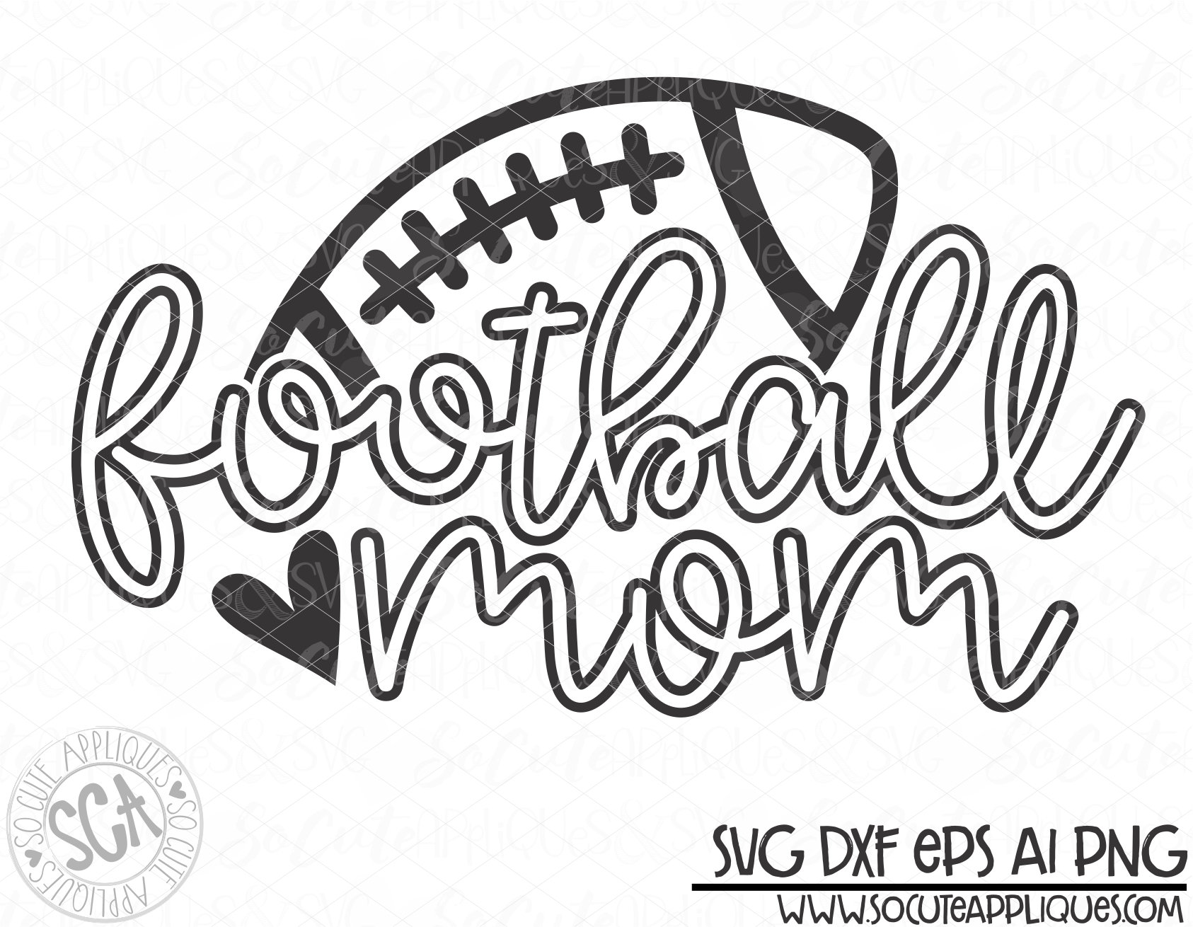 Football Mom Svg Design Football Mom Football Mom Svg Etsy