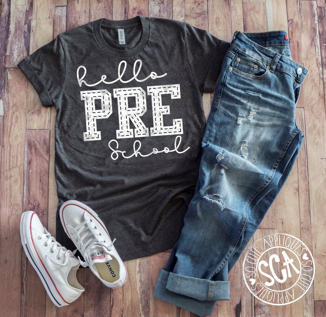 Back to School Preschool SVG School Cut File School Shirt | Etsy