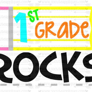 Back to School School SVG Bundle 1st Grade Rocks Svg Pre-k - Etsy