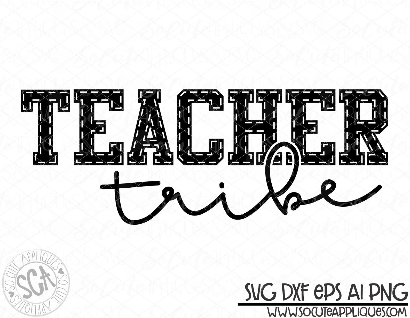 Back to School Teacher Tribe SVG School Cut File School - Etsy