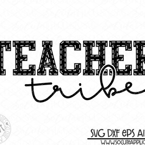 Back to School, Teacher Tribe SVG, School Cut File, School Shirt, Svg ...