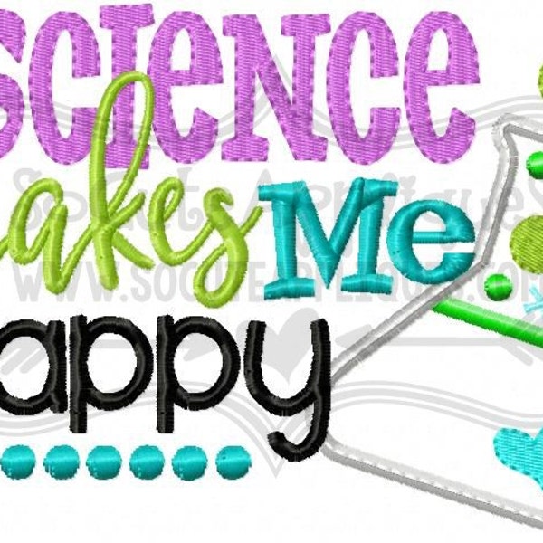 Science Embroidery - Etsy