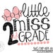 Back to School Little Miss 2nd Grade SVG School Cut File - Etsy