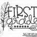Back to School 1st Grade SVG School Cut File School Shirt - Etsy