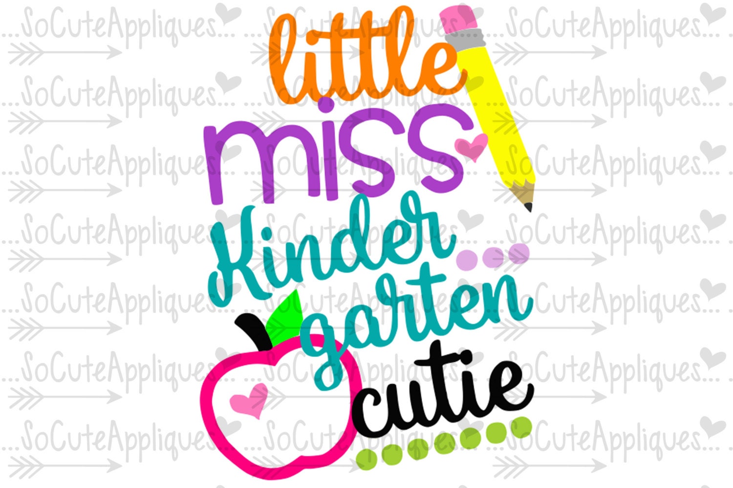 Back to School School SVG Bundle Little Miss 1st Grader - Etsy