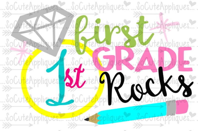 Back to School School SVG Bundle Kindergarten Rocks Svg 1st - Etsy