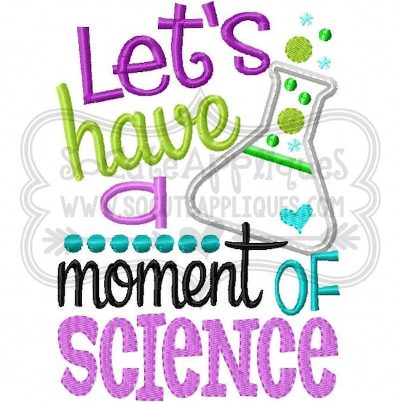 Sketch Back to School Science Embroidery Design Future Scientist ...