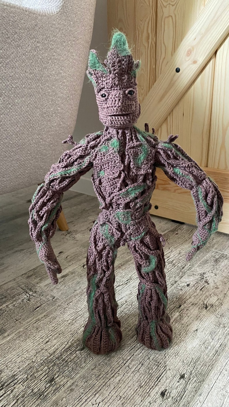 Groot - Crochet Amigurumi Treeman - Etsy