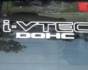 I Vtec Dohc Decal - Etsy