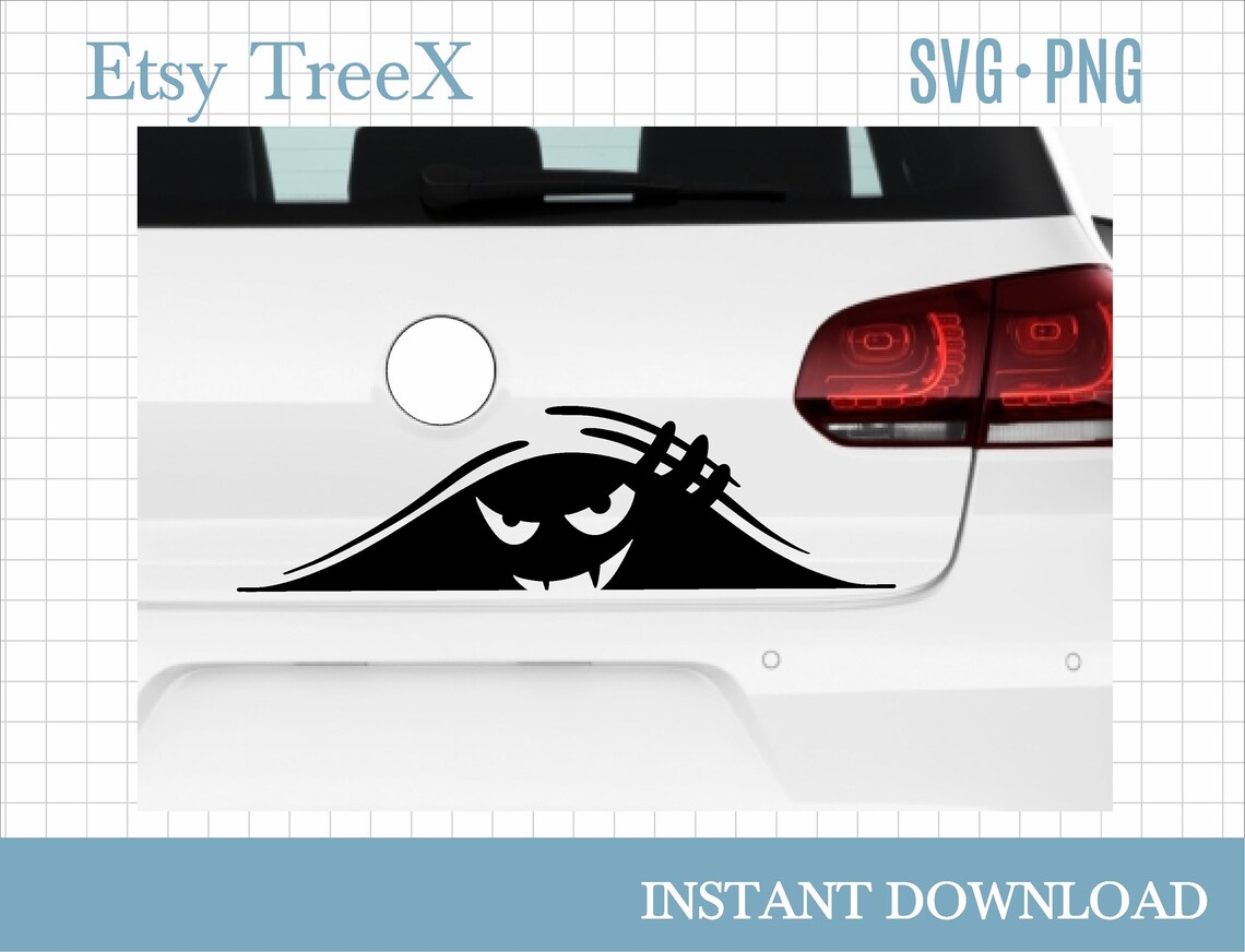 Funny Car Stickers SVG Bundle by Oxee Hand Lettered Car - Etsy UK