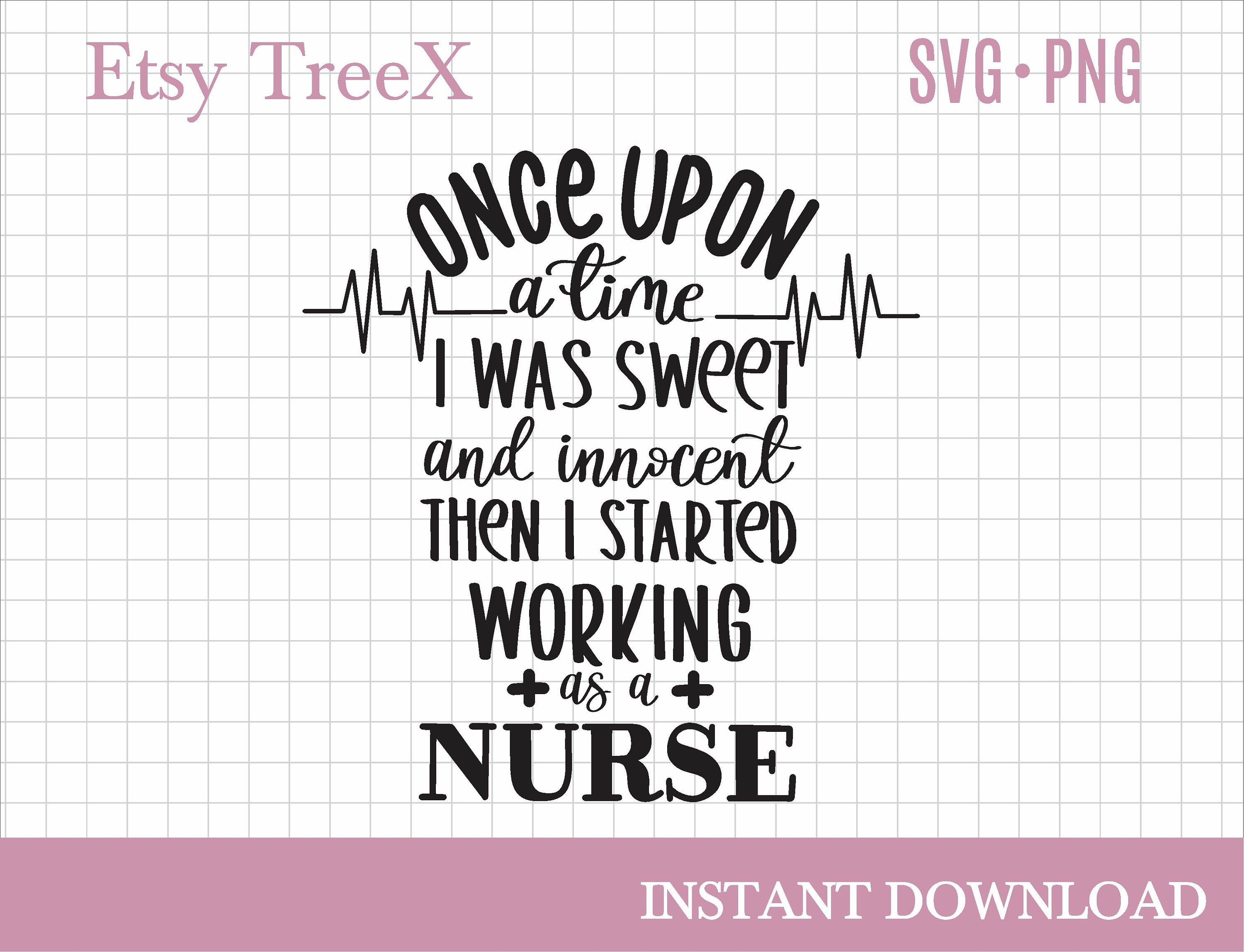 Sarcastic Nurse Quote SVG by Oxee Hand Lettered Nurse SVG - Etsy