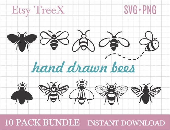 Prints Art & Collectibles Love bees SVG by Oxee bee quote svg cricut ...